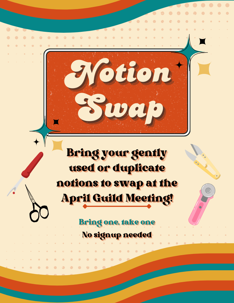 Notion Swap – Triangle Modern Quilt Guild